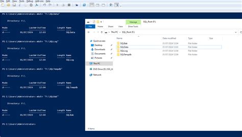 Sqlguy Creating And Using Storage Spaces Mount Points In Sql Server
