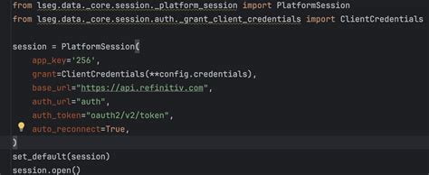 Service Discovery And Hot Backup Using Python — Lseg Developer Community