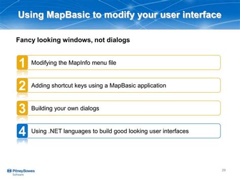 Using Mapbasic To Modify Your User Interface Pptx
