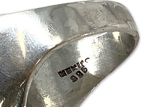 Lot Sterling And Stone Ring
