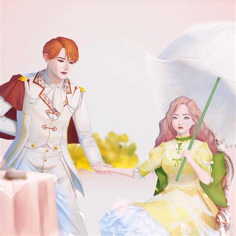 달맞이꽃 도련님과 은방울꽃 아가씨 By 얀별 노트폴리오