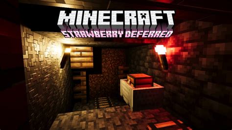Strawberry Deferred V1 Beta 31 Addon For Minecraft