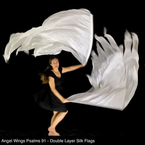 Praise And Worship Flags Angel Silk Wings Passionflag 22