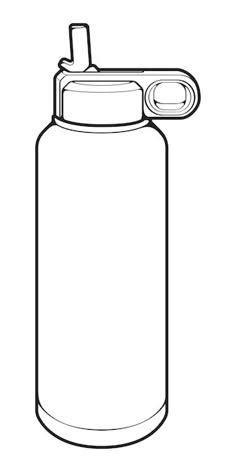 Owala Bottle Drawing