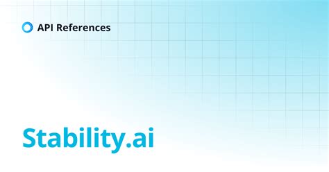 Stability.ai | API References