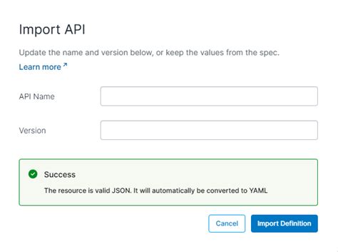 Importing Api Definitions Swaggerhub Documentation