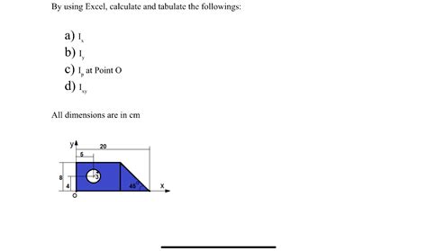 solved by using excel calculate and tabulate the