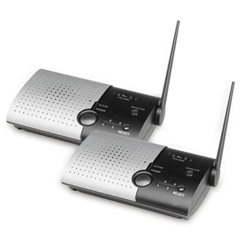 Wireless Portable Intercom Double Unit Portable And Battery Operated Intercom Allows Multiple