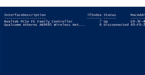 information technology powershell visualizzare le proprietà delle