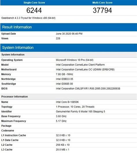 Intel Core I K Specifications And Price Reportedly Leaked Online