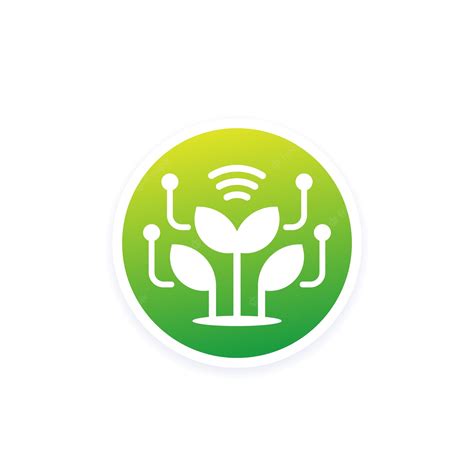 Premium Vector Smart Farming And Agriculture Technology Vector Icon