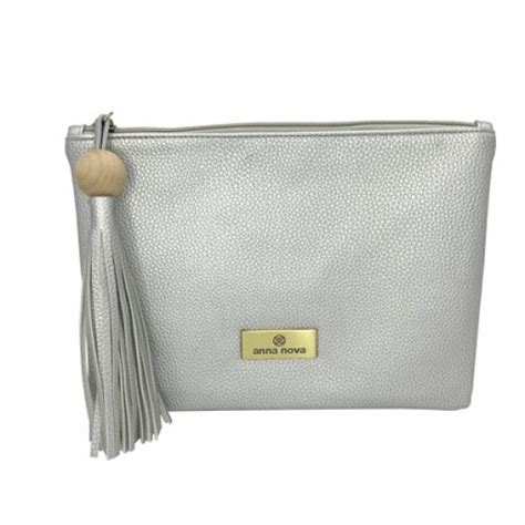 Anna Nova Australia Tropicana Clutch Silver Firmins Lane Garden Supplies
