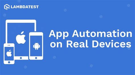 Ankit Agarwal On Linkedin How To Perform Automated App Testing On Real
