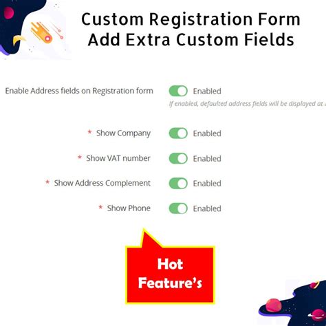 Custom Registration Fields Module For Prestashop