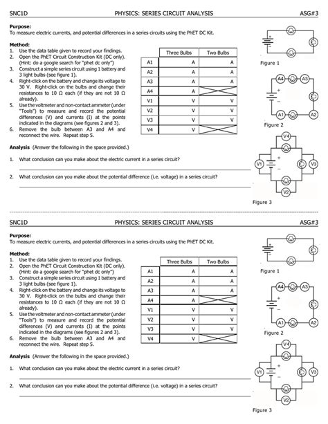 Series Circuit Analysis Youngs Wiki