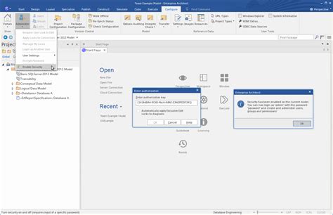 User Security Enterprise Architect User Guide
