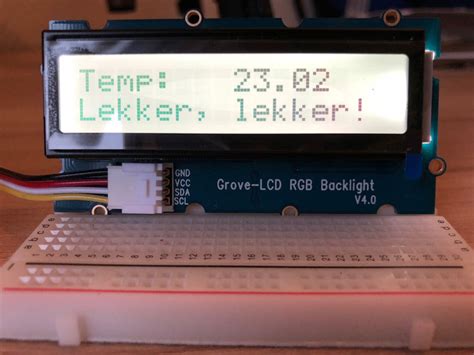 Arduino LED Thermometer Jarno Baselier