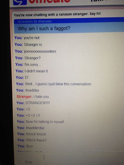 Omegle Is So Much Fun When Stranger Doesnt Try To Have Cyber Sex With