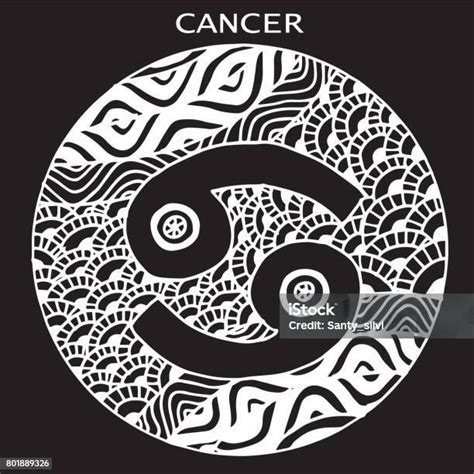 조디악 로그인 암에 대 한 장식 아이콘입니다 그림 엽서 부호 기호 텍스트 Typescript 0명에 대한 스톡 벡터 아트 및 기타 이미지 Istock