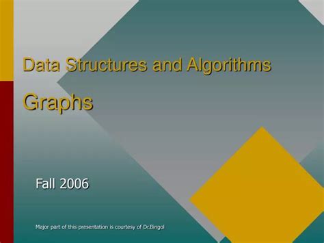 Ppt Data Structures And Algorithms Graphs Powerpoint Presentation Free Download Id3714735