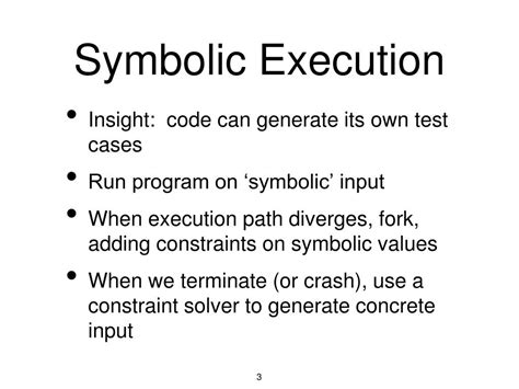 Ppt Symbolic Execution Powerpoint Presentation Free Download Id2154198