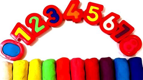 learn to count with play doh numbers 1 to 10 play doh numbers play