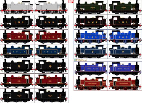 Lms 3f Jinty Fictional Livery By Orangeengine69 On Deviantart