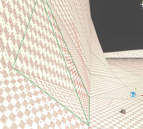Gameobject Terrain And Unityphysicsterraincollider Triangulations Are
