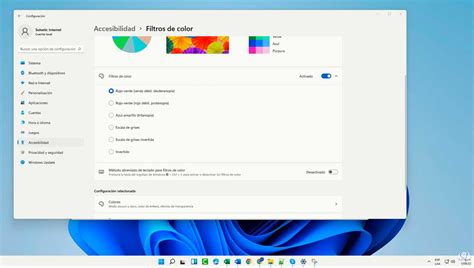Filtro De Color Windows 11 ️ Solvetic