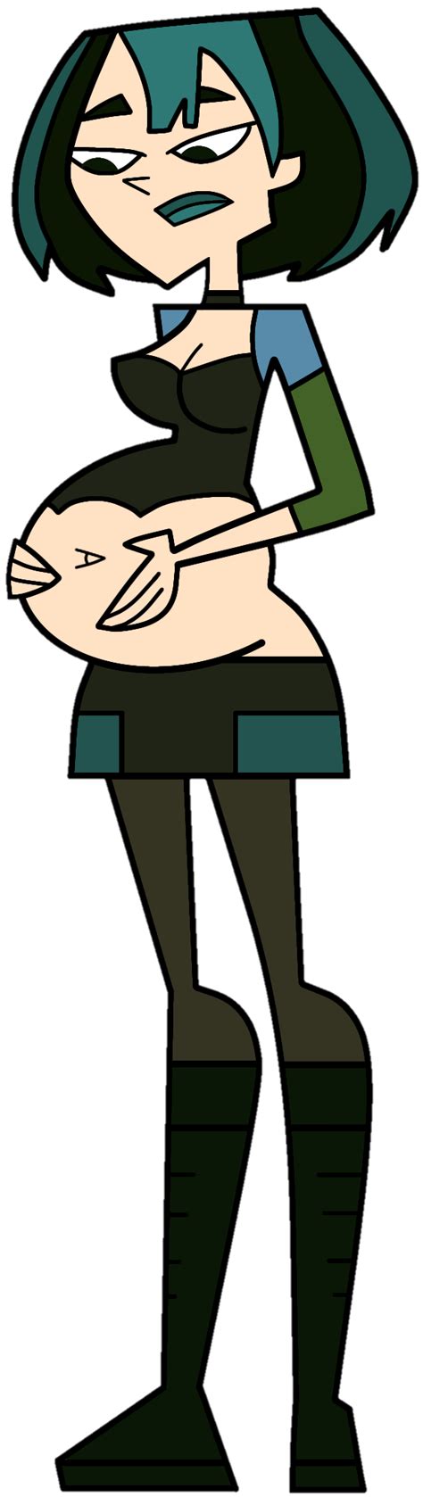 Tdbi Gwen Holding Her Belly By Metallicsedan On Deviantart