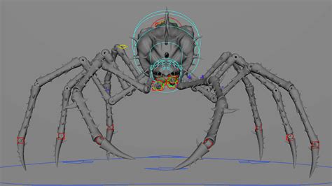 Artstation Giant Spider Rig Unscripted Pc Game