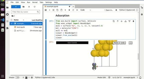 在 jupyter notebook 中可视化和编辑原子结构 知乎