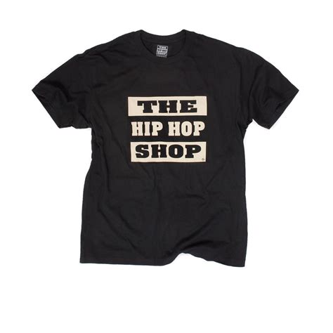 The Hip Hop Shop Classic Logo T Shirt Vintage Hip Hop