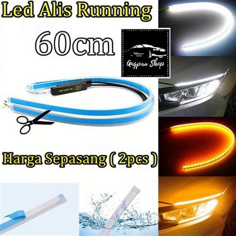 Jual Drl Lampu Led Alis Cm V Welcome Light Sign Sein Running Drl Flexible Cm Pcs
