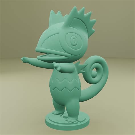 Stl File Pokemon No 352 Kecleon 🐉 ・3d Printable Design To Download・cults