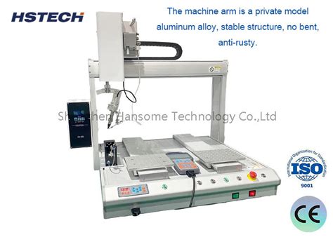 high precision 4 axis automatic soldering robot for efficient soldering