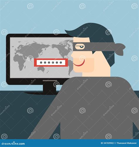 Hacker Stock Vector Illustration Of Portrait Data Balaclava 34769902