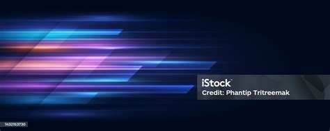현대 추상 스피드 라인 배경 빛의 동적 모션 속도 배너 또는 포스터 디자인을위한 기술 속도 이동 패턴 벡터 Eps10 0명에 대한 스톡 벡터 아트 및 기타 이미지 Istock