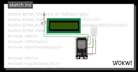 Dhtesp32mqtt Lcd Relay Wokwi Esp32 Stm32 Arduino Simulator