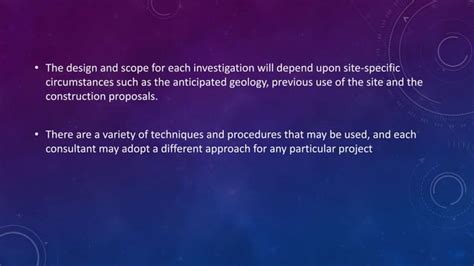 Geotech Site Investigation Ppt