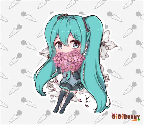 Hatsune Miku Sticker Oioibunny
