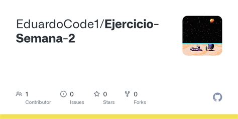 Github Eduardocode Ejercicio Semana