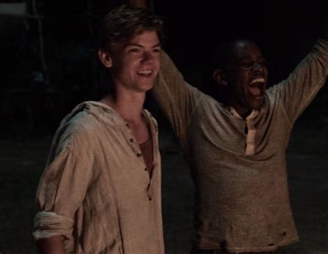 NEWT AND ALBY Maze Runner Movie Maze Runner Trilogy Newt Maze Runner