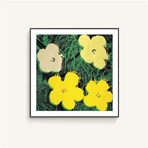 바이소 Byso 앤디워홀 팝아트 플라워 꽃 그림 바이소