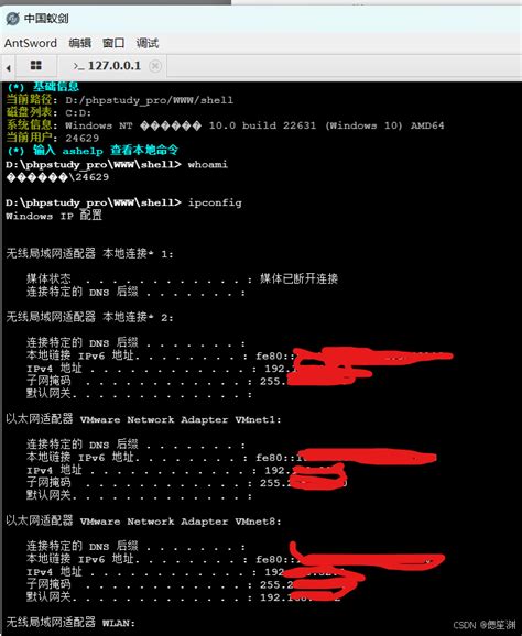 蚁剑的使用之一句话木马中国蚁剑 Csdn博客