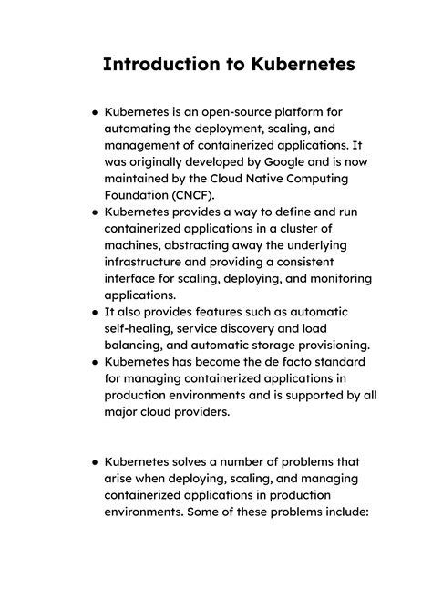 introduction to kubernetes pdf