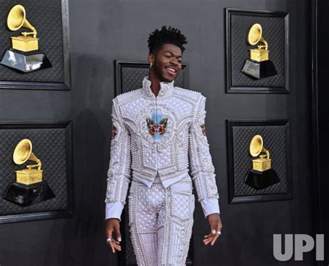 Photo Lil Nas X Arrives For The 64th Grammy Awards In Las Vegas