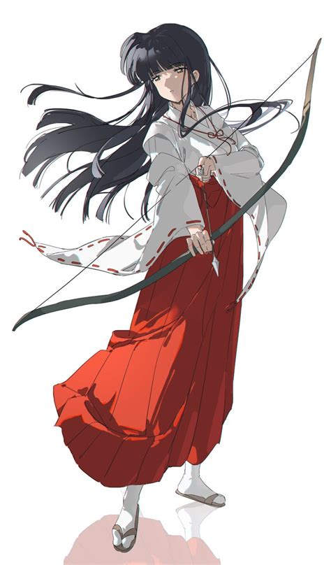 Z3zz4 Kikyou Inuyasha Inuyasha Absurdres Highres 1girl