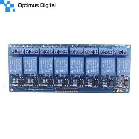 Modul Cu 8 Relee Albastru 5v Arduino