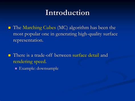 Ppt Octree Based Decimation Of Marching Cubes Surface Powerpoint Presentation Id